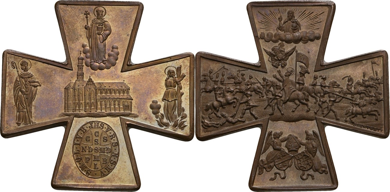 Augsburg Ulrichskreuz o. J. (1894) St. Ulrich und Afra fast St. | MA-Shops
