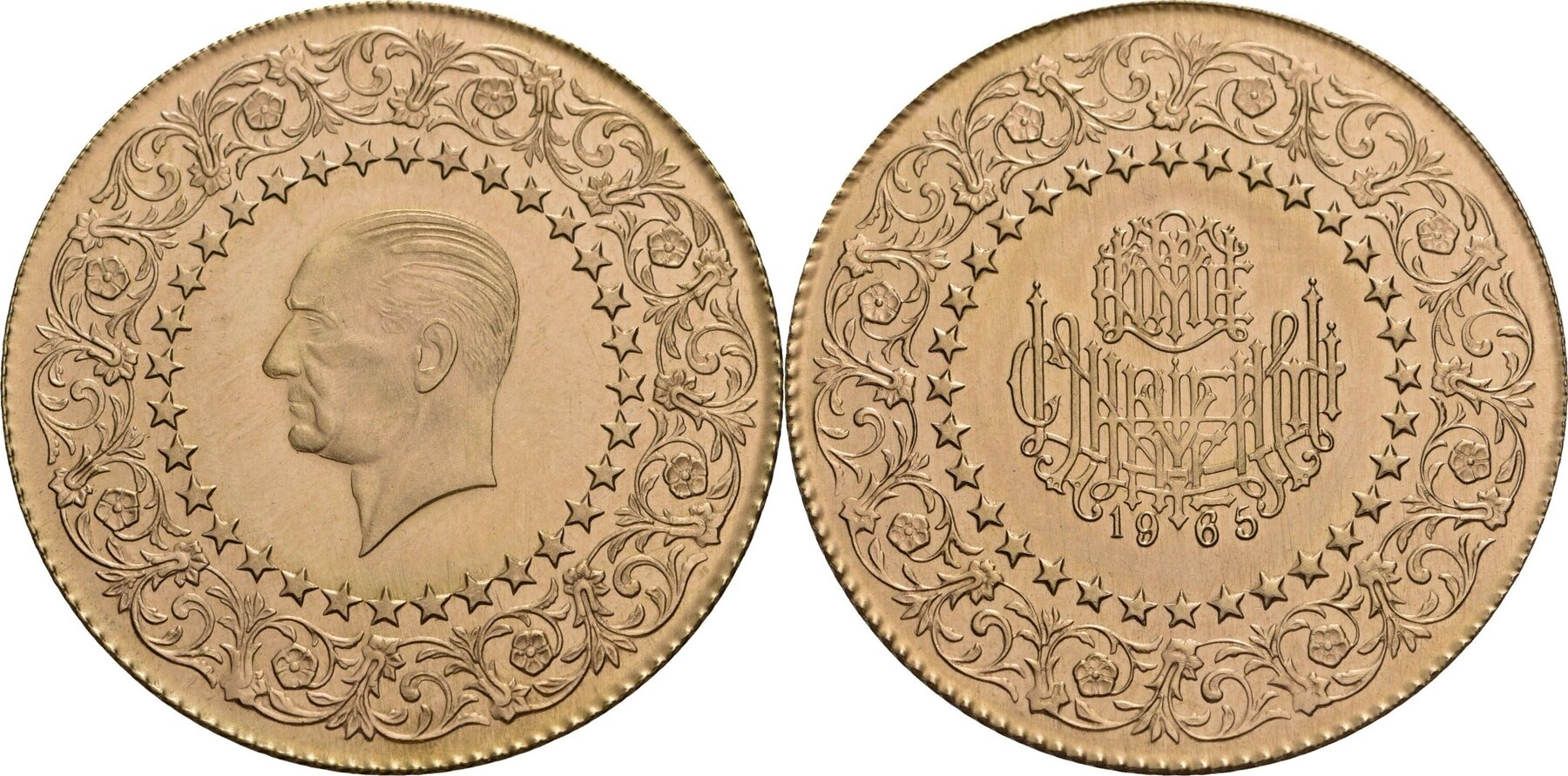 Türkei 100 Piaster, Instanbul 1965 Republik, seit 1923 vz | MA-Shops