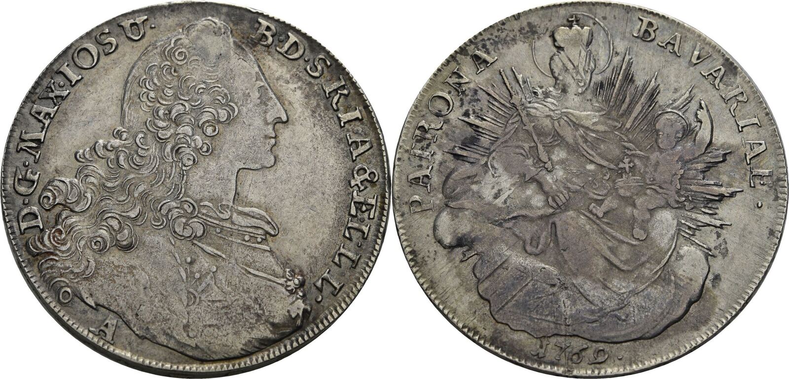 Bayern, Kurfürstentum Konventions-Madonnentaler A, Amberg 1769 ...