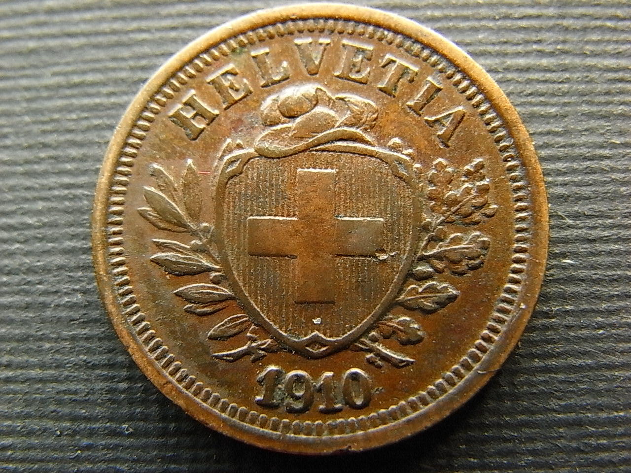 Schweiz 1 Rappen 1910 fvzgl, Patina | MA-Shops