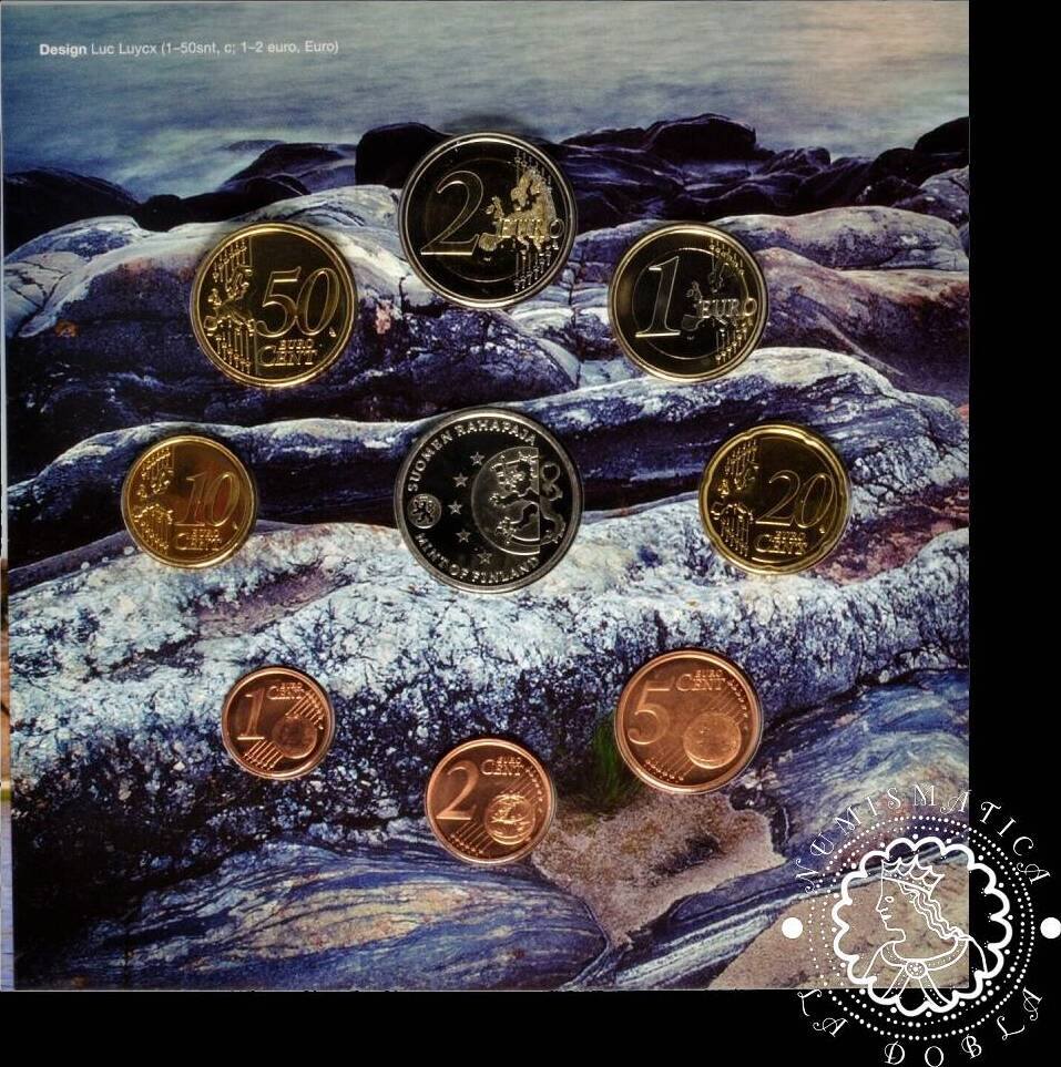 FINLAND EURO COIN SET FINLAND 2010 Russaö Lighthouse UNC | MA-Shops