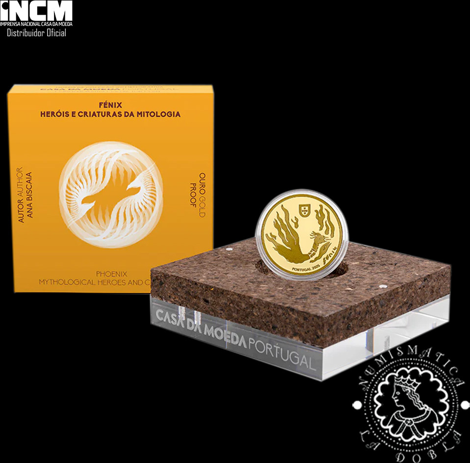 Portugal 2025 5 EURO - Phoenix - Renaissance of Light - Proof | MA-Shops
