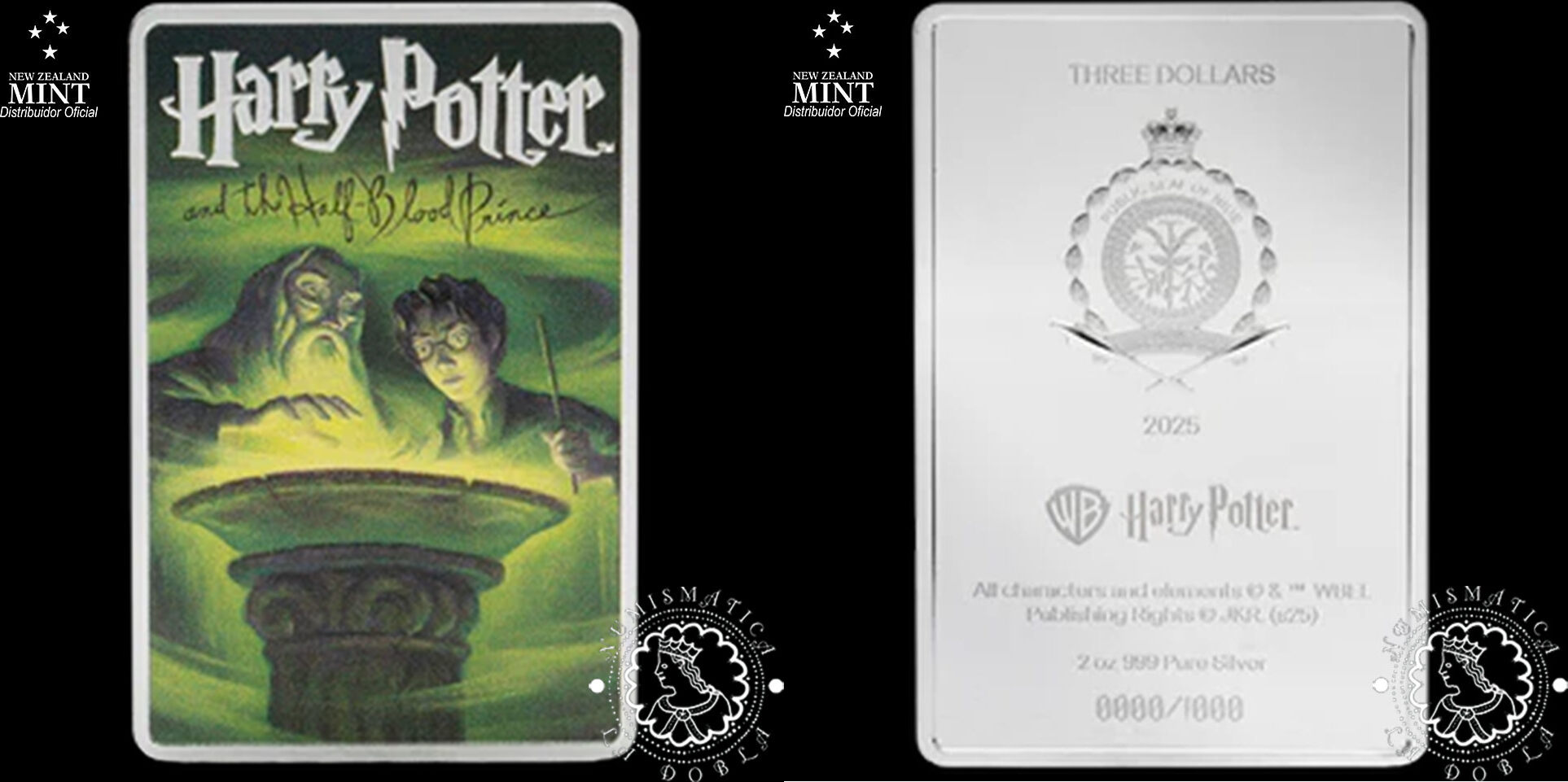 Niue 2025 3 DOLLARS - Harry Potter and the Half-Blood Prince - AGORO ...