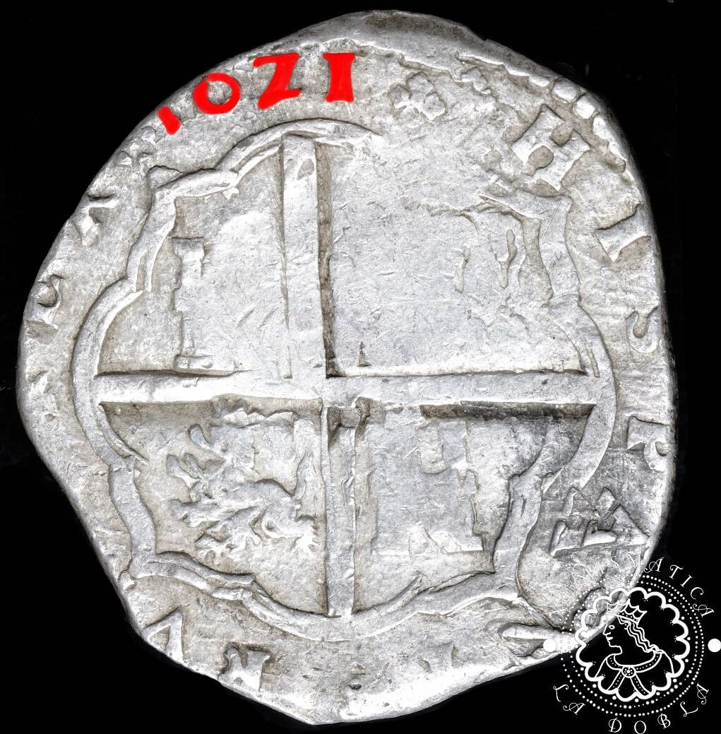 SPAIN 8 REALES 1621 - Philip III - Toledo VF30 | MA-Shops