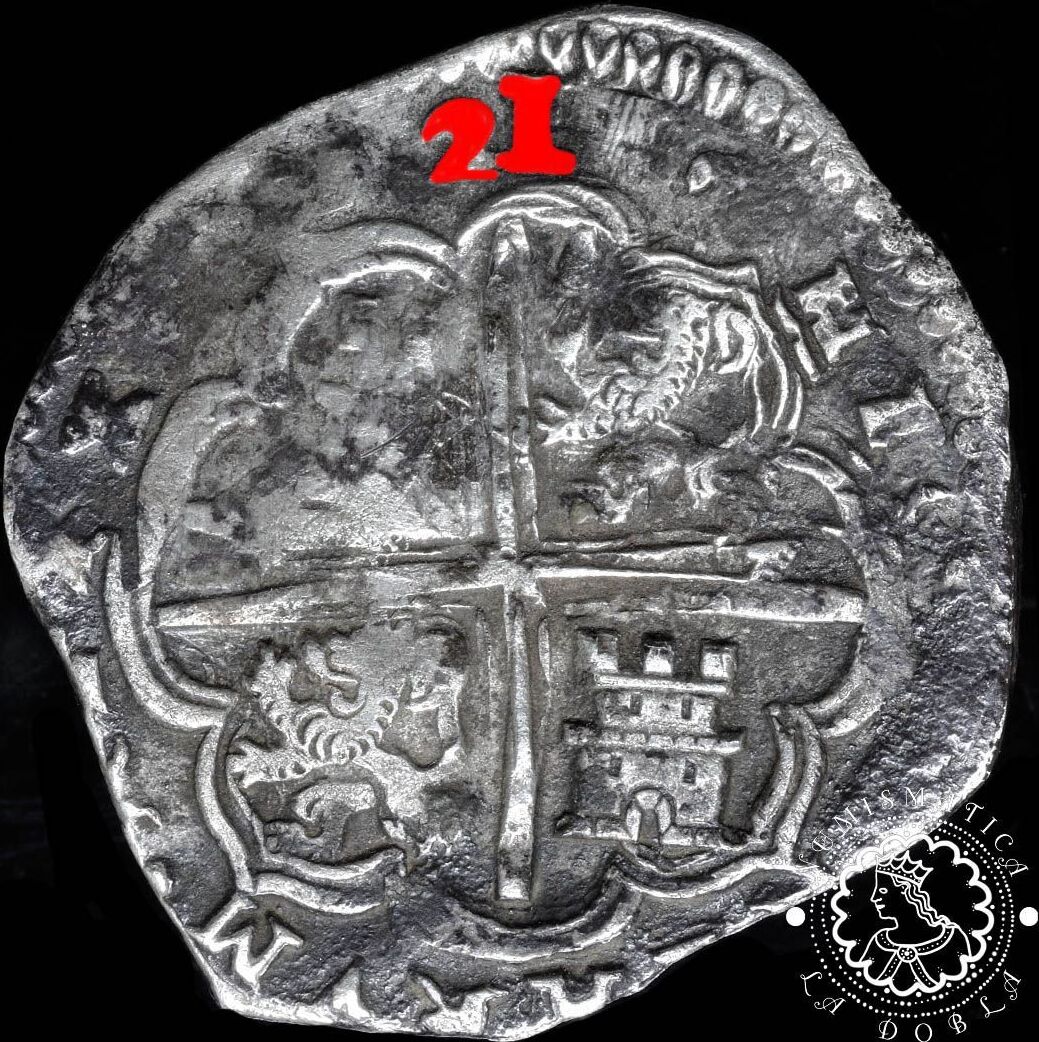 SPAIN 4 REALES 1621 - Philip III - Madrid VF30 | MA-Shops