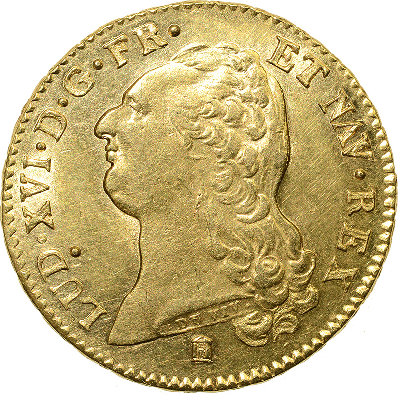 Frankrijk Double Louis d'or France. 1786 K Louis XVI Extremely s+ | MA ...