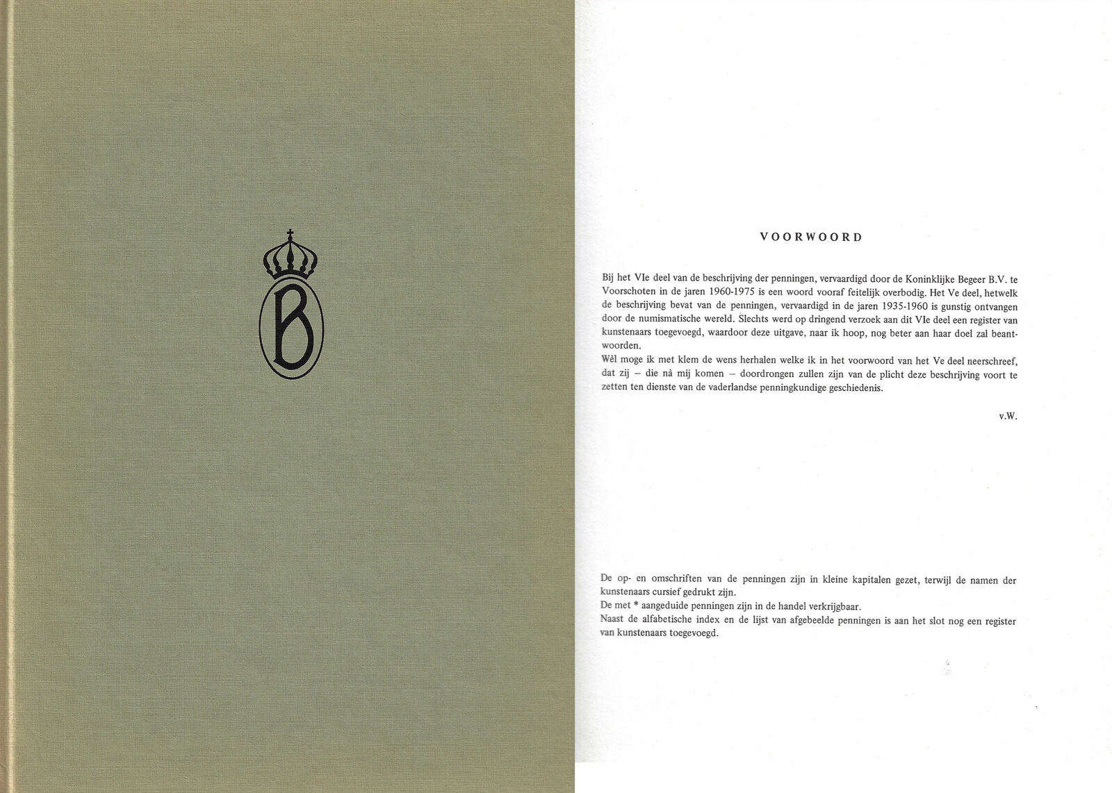 Nederland 1975 Koninklijke Begeer / Penningen 1960-1975 (Deel VI) Jhr ...