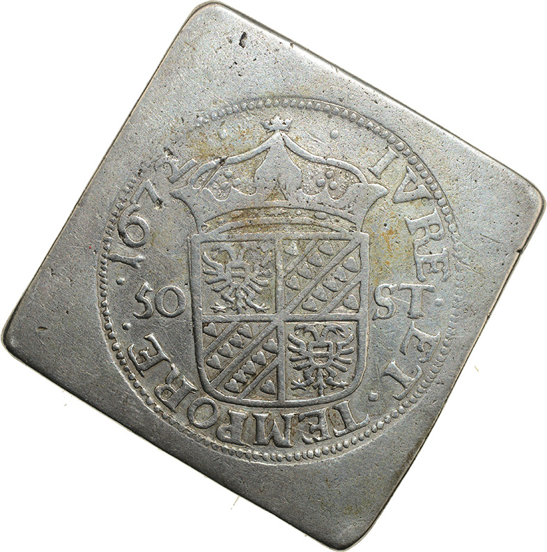Nederland 50 Stuiver 1672 Groningen Provincie Zeldzaam (R) ss | MA-Shops