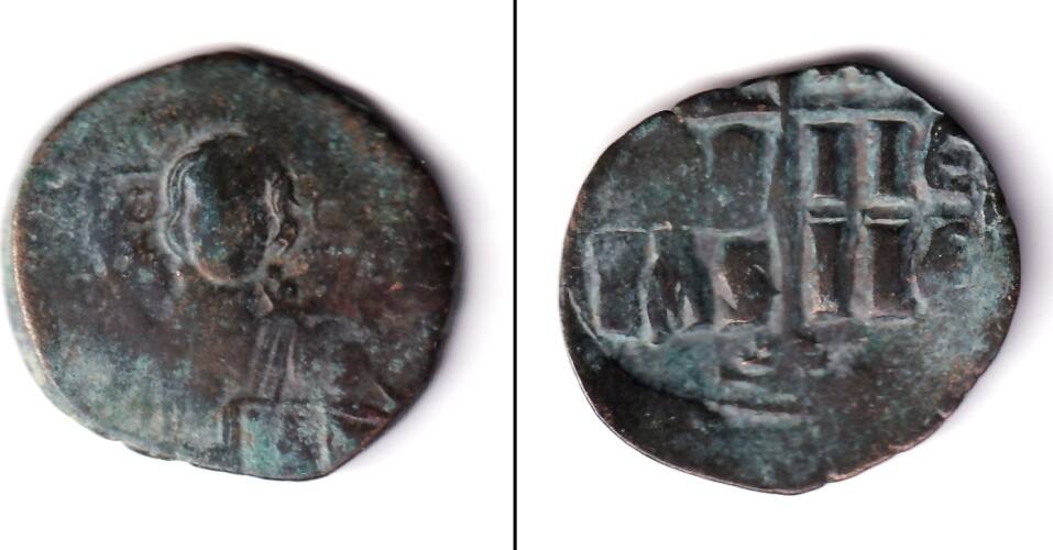 Byzantinisches Reich ROMANUS III. Argyrus Follis Class B s [1028-1034 ...