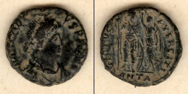 Antikes Rom Flavius ARCADIUS AE3 Kleinbronze ss/vz- [395-401] | MA-Shops