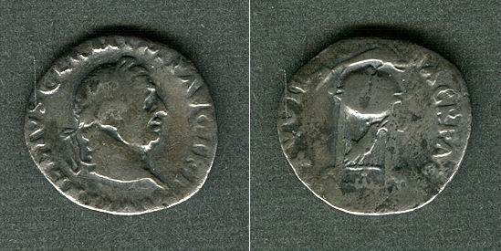 Vitellius (04-12/69 n.Chr) Aulus VITELLIUS Denar s-ss sehr selten [69 ...