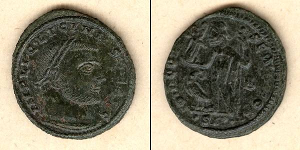 Antikes Rom Follis Valerius Licinianus LICINIUS I. sehr selten ss-vz ...