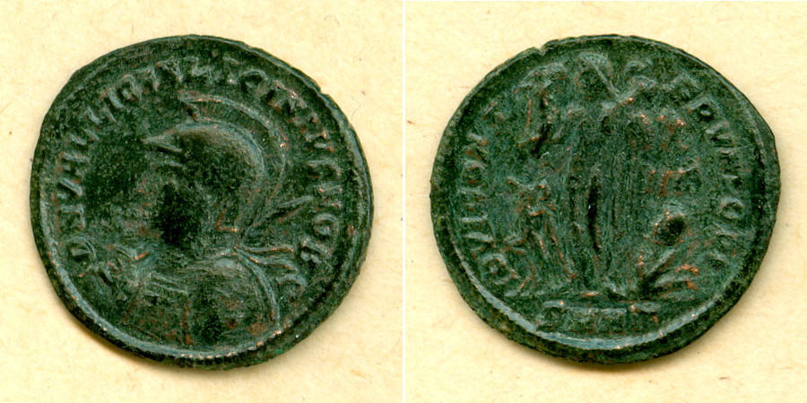 Antikes Rom Follis Fl. Val. Licinianus LICINIUS II. ss selten [321-324 ...