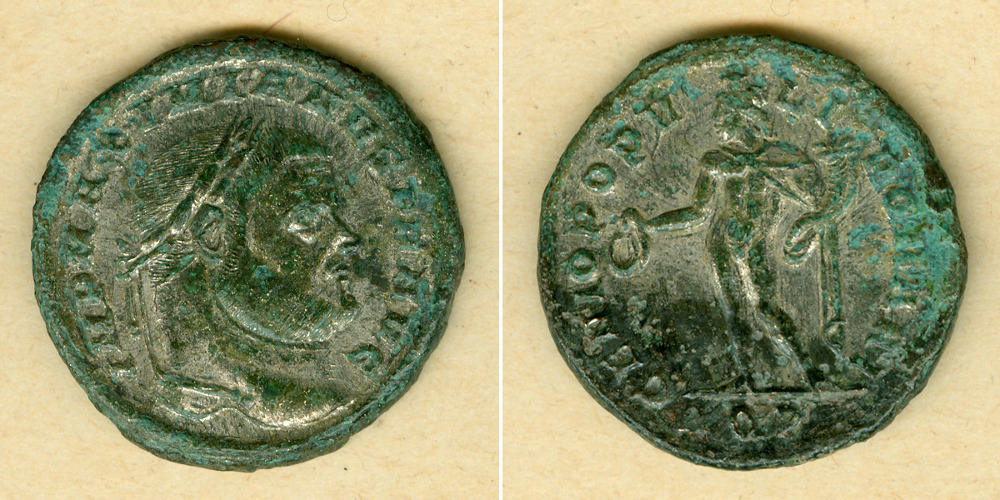 Antikes Rom Follis Marcus Aurelius Valerius MAXIMIANUS (Herculius) Groß ...