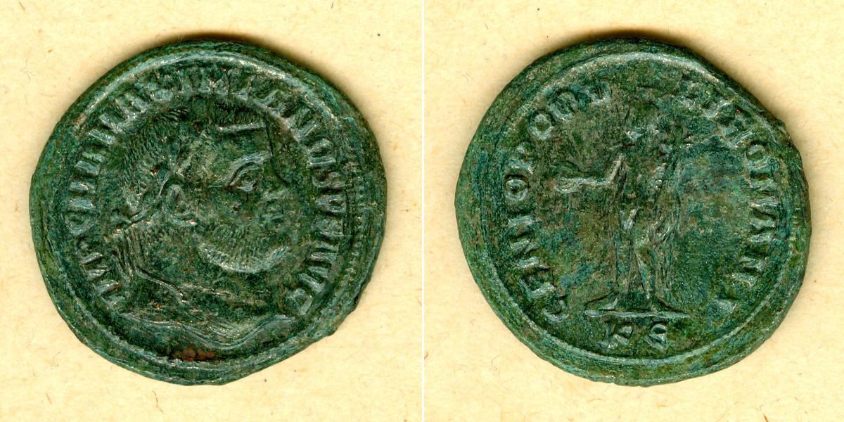 Antikes Rom Follis Marcus Aurelius Valerius MAXIMIANUS (Herculius) Groß ...