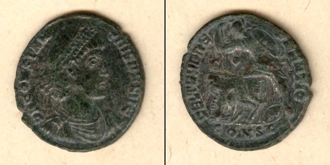 Antikes Rom Maiorina Flavius Julius CONSTANTIUS II. ss+ [351-355] | MA ...