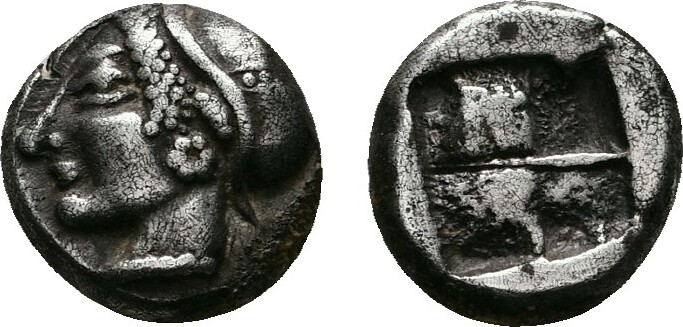 IONIA AR-Trihemiobol (6. Jhdrt. v.Chr.), Phokaia. PHOKAIA. (Aiolis) Gut ...