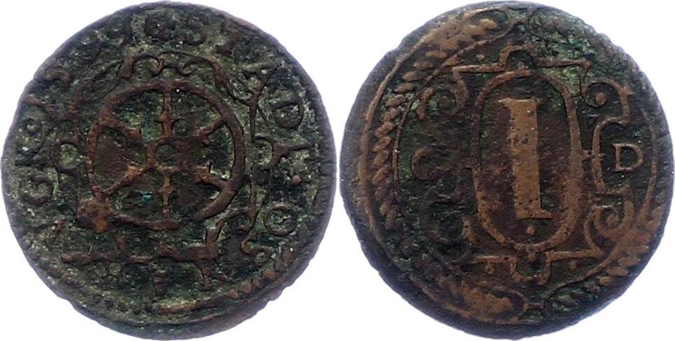 Osnabrück-Stadt Pfennig 1599 Fast sehr schön | MA-Shops