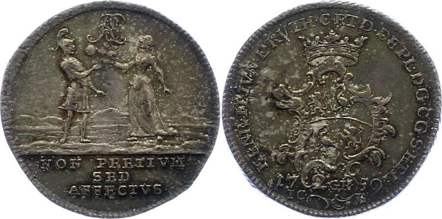 Reuss-jüngere L. zu Lobenstein Doppelgroschen 1759 Heinrich II. 1739 ...
