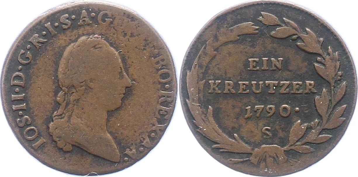 Haus Habsburg Kreuzer 1812 B Franz II.(I.) 1792-1835. Fast sehr schön | MA-Shops