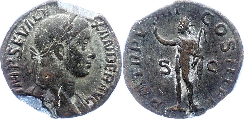 Kaiserzeit Sesterz 222-235 n. Chr. Severus Alexander 222-235 ...