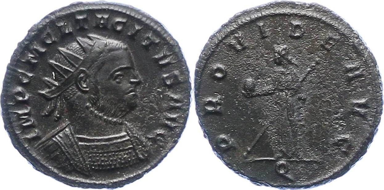 Kaiserzeit Antoninian 275-276 n. Chr. Tacitus 275-276. Stellenweise korrodiert, sehr schön ...