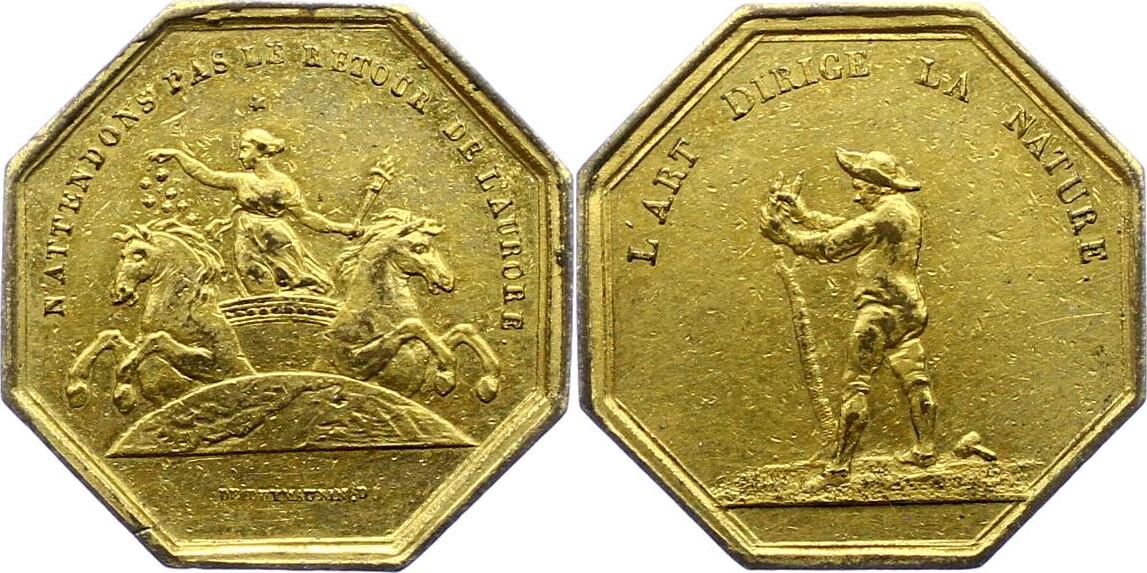 Frankreich Versilberte Bronzemedaille Louis Philipp 1830-1848. Sehr ...