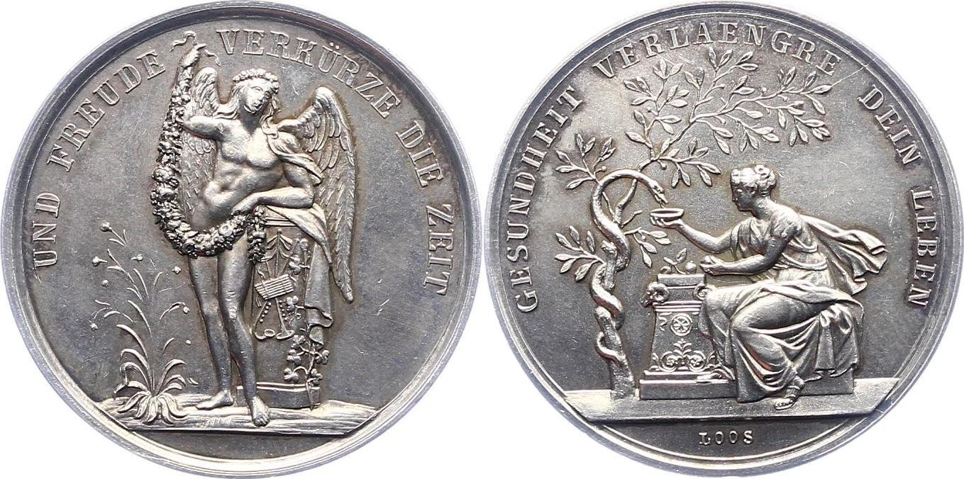 Gelegenheitsmedaillen Silbermedaille Medaillen von Daniel Friedrich ...