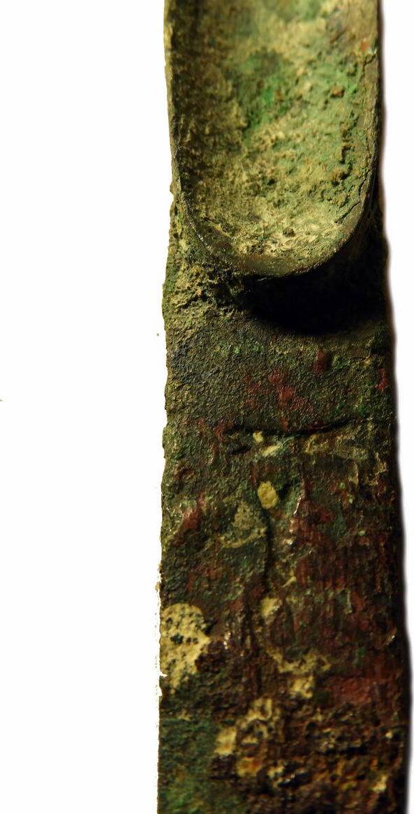 Roman bronze strigil, 1st-2nd cent. AD - athlet's tool at gymnasium ...