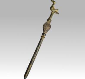 Roman Empire 100 A.D.-400 A.D. Ancient Roman Figurine, instrument ...