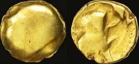 Gaul Quarter stater Circa 60-50 BC Morini tribe, Gallia Belgica ss | MA ...