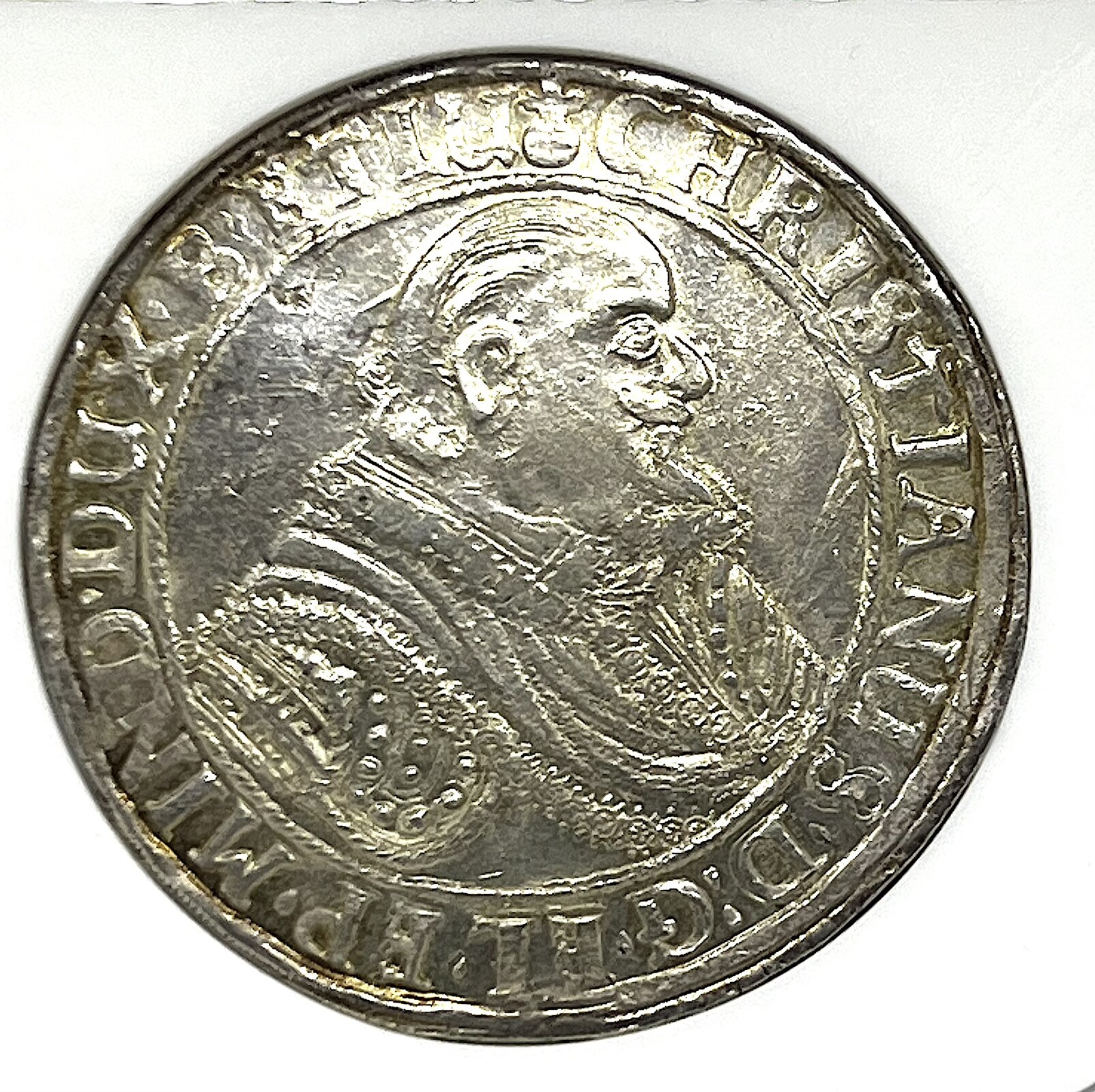 GERMANY TALER 1631 HS Christian, Bishop of Minden (1599-1625). NGC MS ...