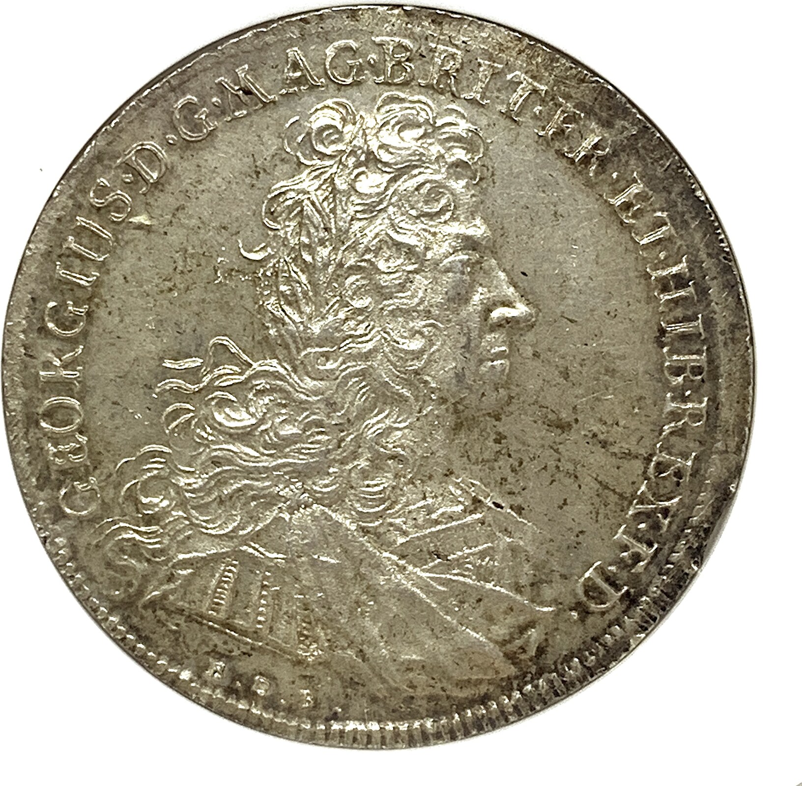 GERMANY TALER 1718 HCB George Ludwig as George I, King of England (1714 ...