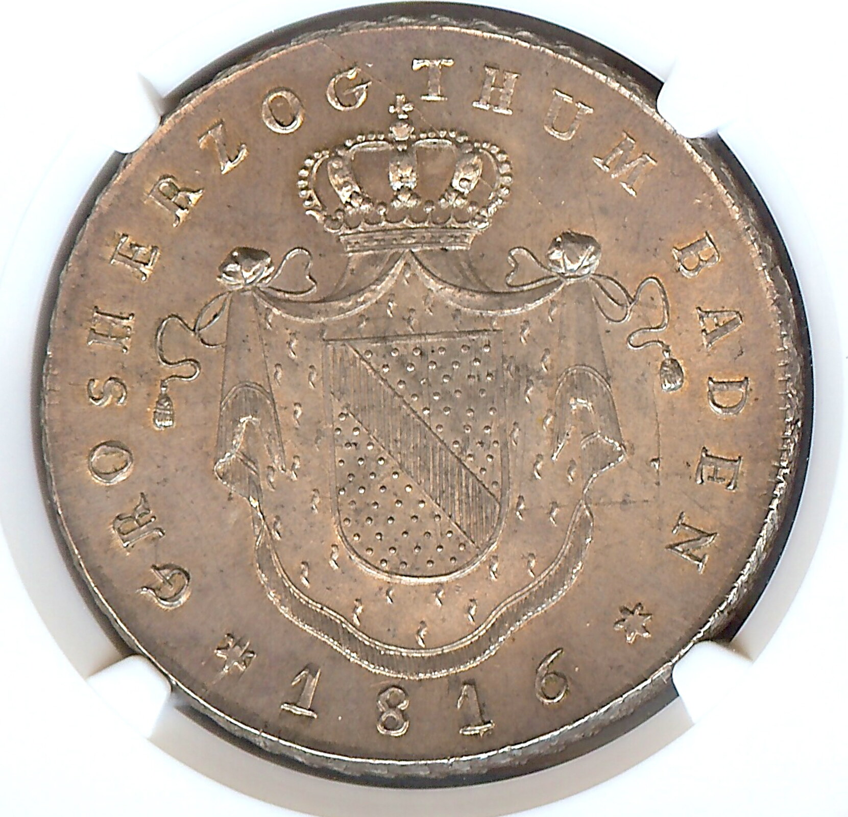 GERMANY TALER 1816 Carl Ludwig Friedrich (1811-1818). NGC MS 63 | MA-Shops