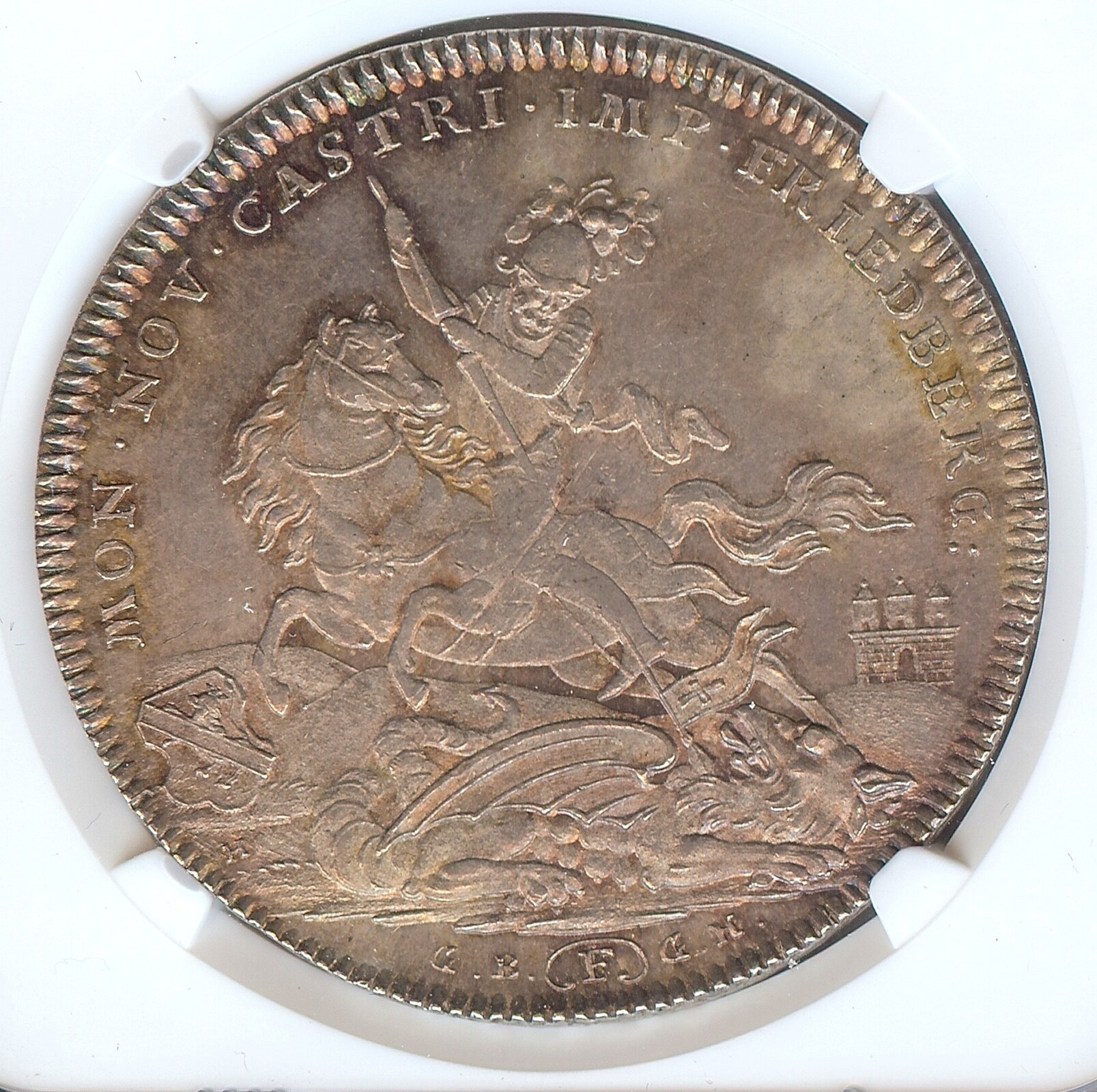 GERMANY TALER 1804 GB GH Burgrave Maria Rudolph Count of Waldbott ...