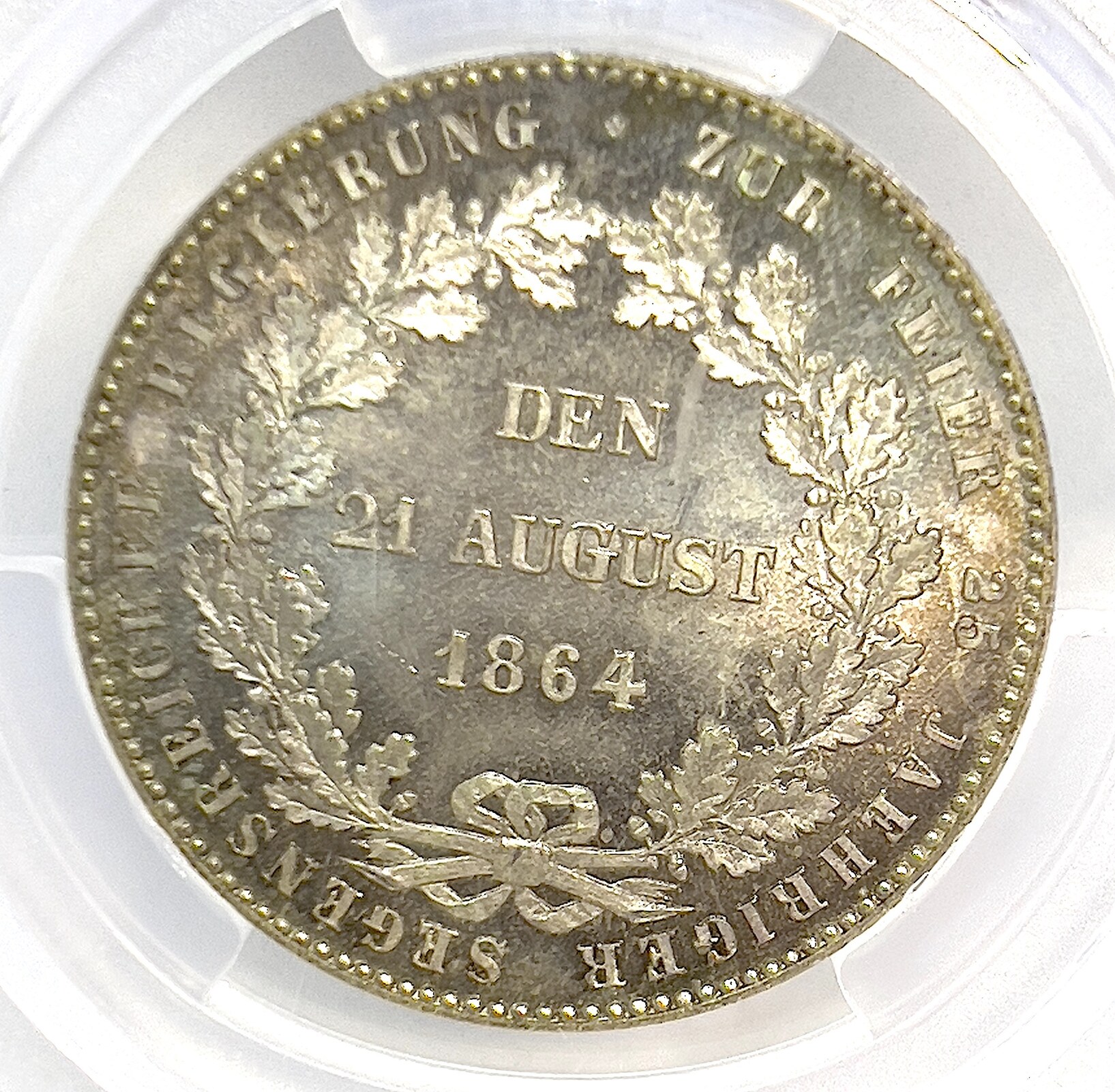 Nassau Thaler 1864 Adolph (1839-1866). MS67 | MA-Shops