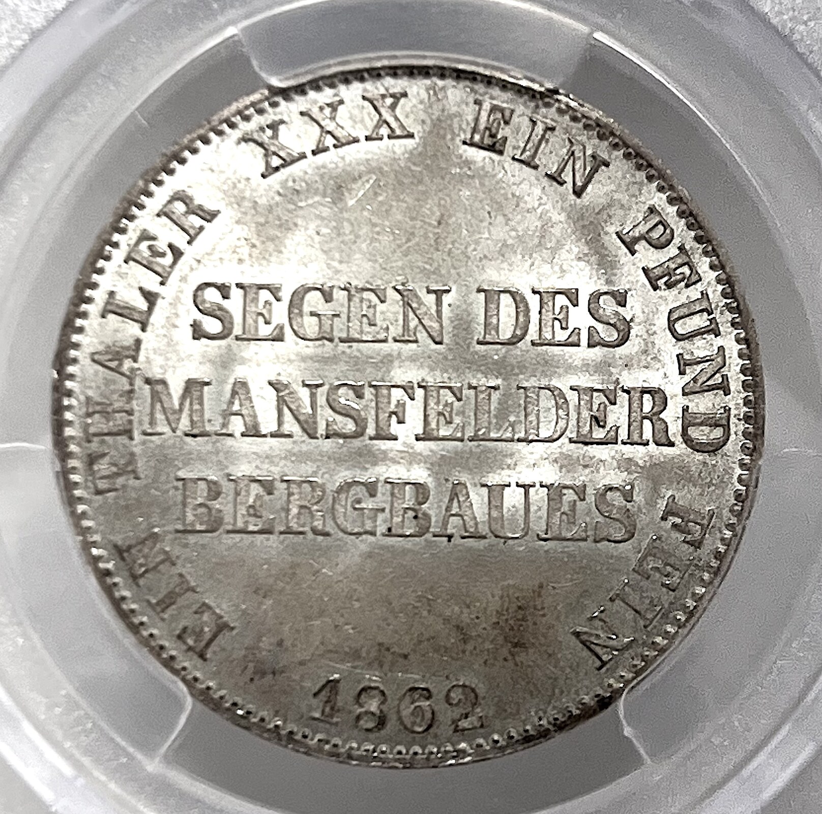 Prussia Thaler 1862 Wilhelm I (1861-1888). MS64 | MA-Shops