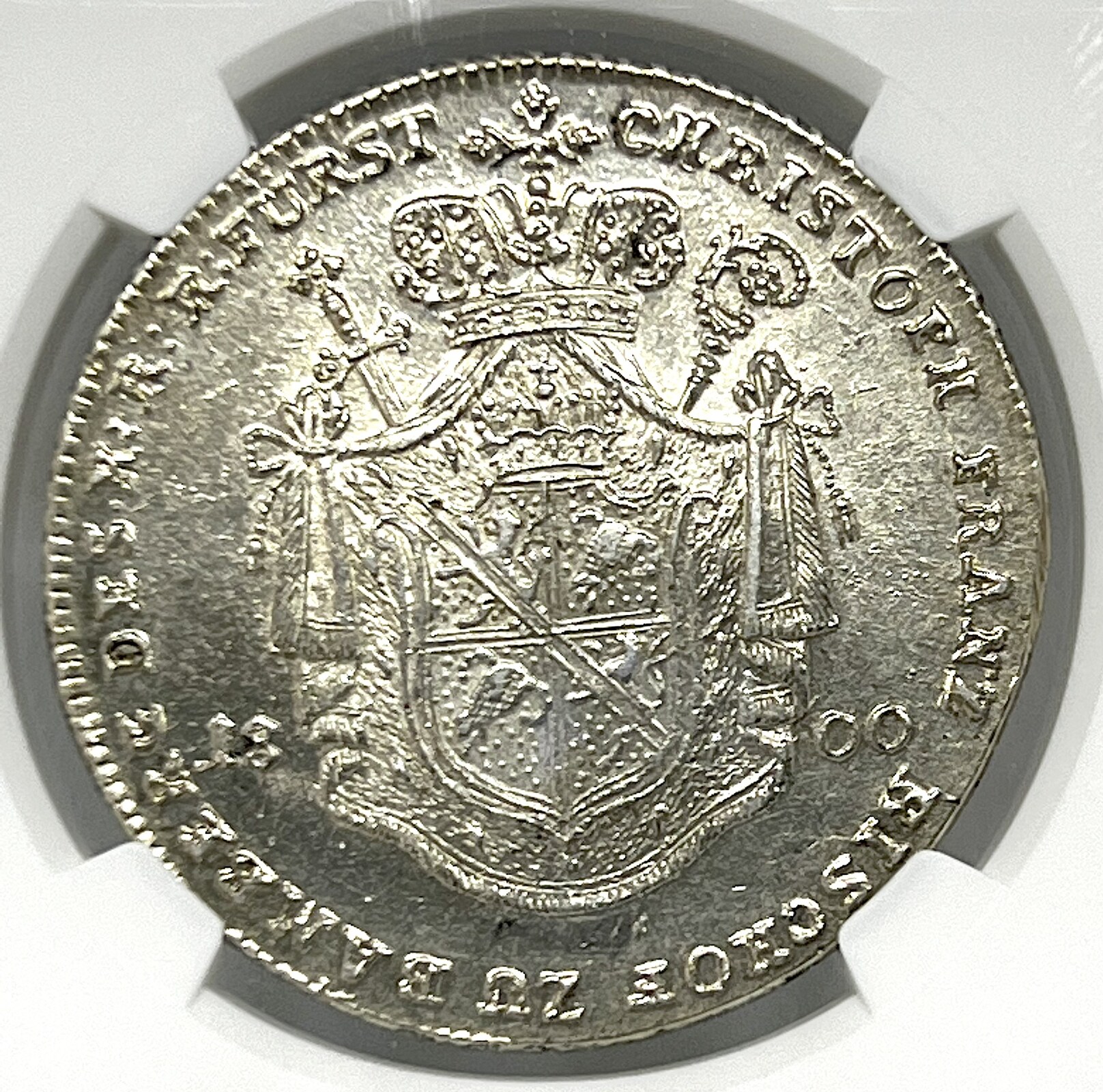 GERMANY TALER 1800 Christoph Franz von Busek (1795-1800). NGC MS 62 ...