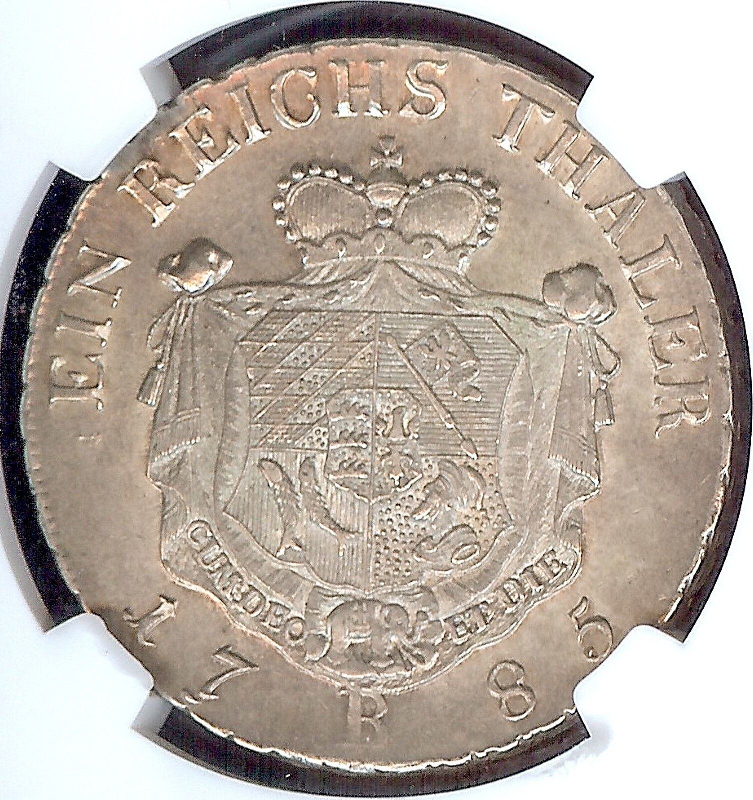 GERMANY TALER 1785 B Karl Christian Erdmann (1744-1792). NGC MS 61 | MA ...