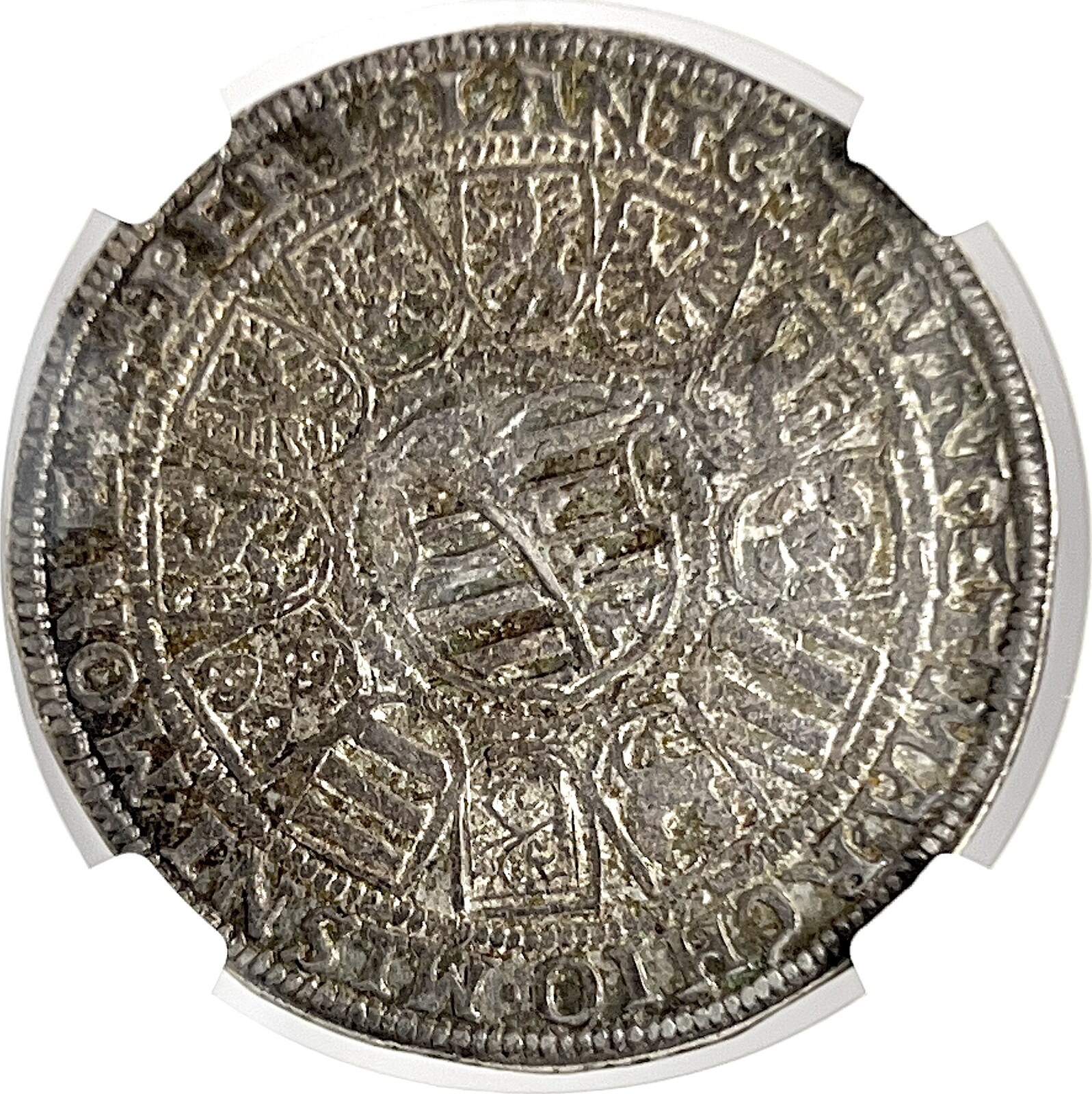 GERMANY TALER 1595 Johann Casimir and Johann Ernst II (1572-1633). NGC ...