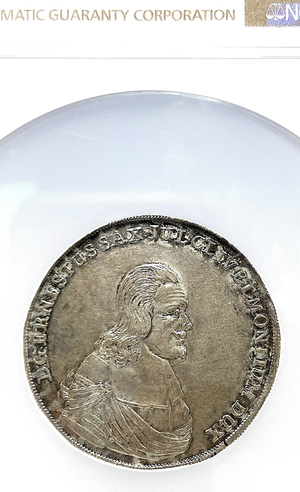GERMANY TALER 1675 Ernst (1640-1675). NGC MS 62 | MA-Shops
