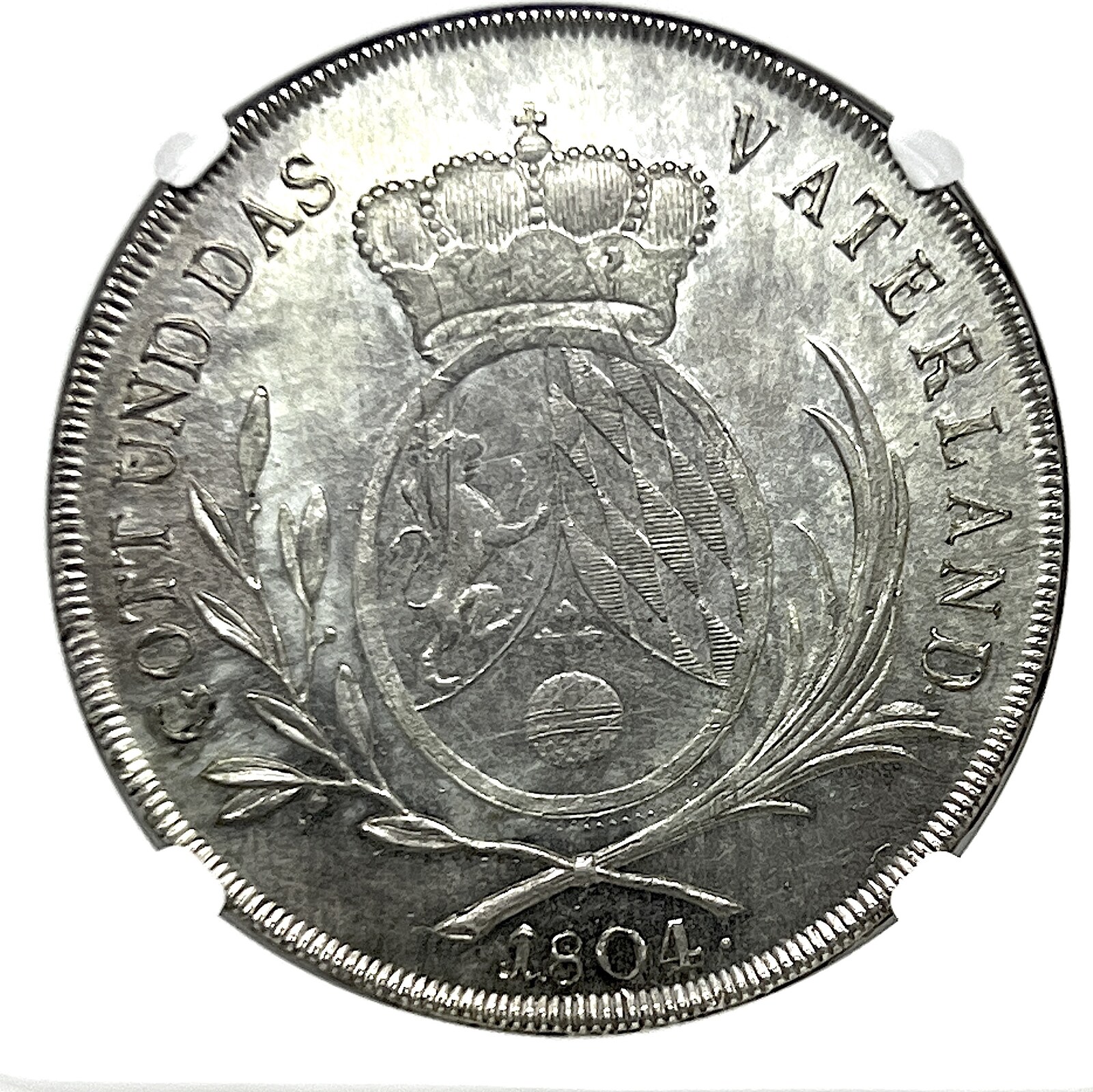 GERMANY TALER 1804 Maximilian Joseph (1799-1825). NGC MS 62 | MA-Shops