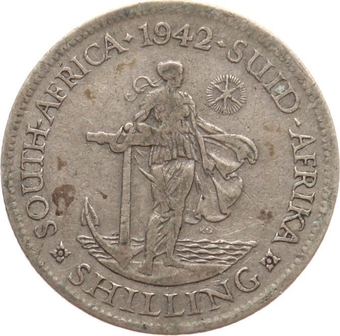 Südafrika Shilling 1942 Georg VI. ss- | MA-Shops
