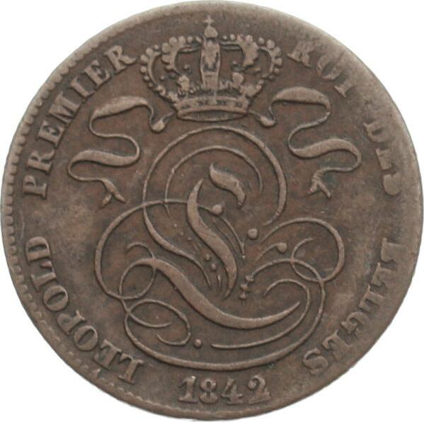 Belgien 5 Centimes 1842 Leopold I., 1831-1865 ss- | MA-Shops
