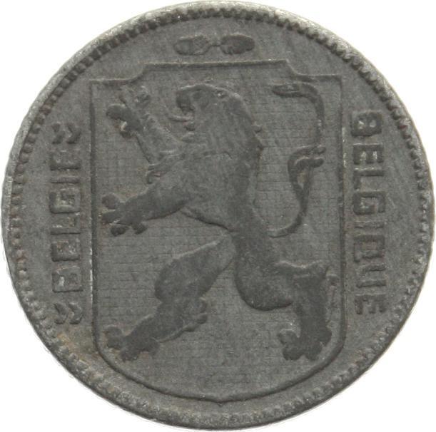 Belgien 1 Franc 1942 Leopold III., 1934-1951 ss | MA-Shops