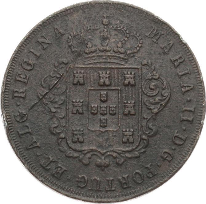 Madeira 20 Reis 1842 Maria II. ss- | MA-Shops