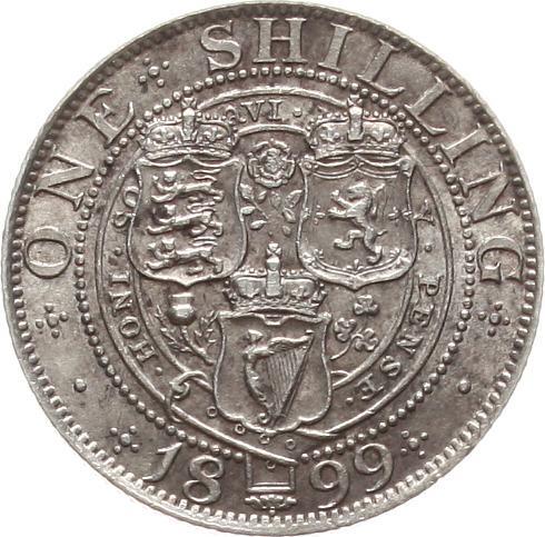 Großbritannien One Shilling 1899 Victoria fvz/vz | MA-Shops