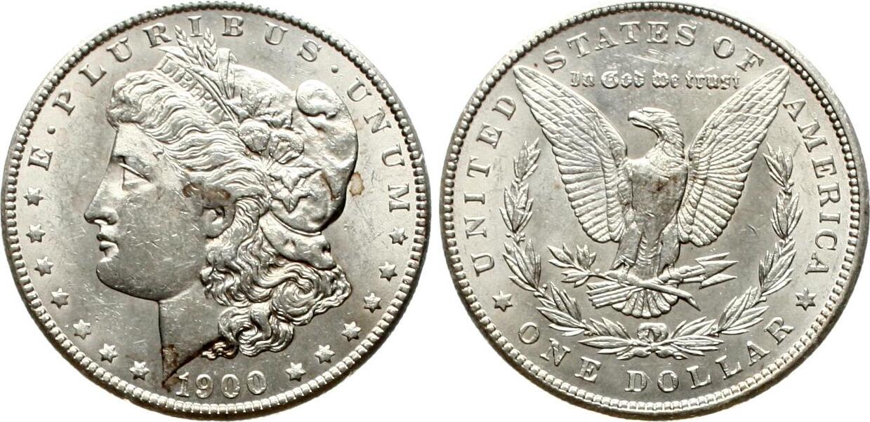 USA 1 Dollar 1900 Morgan Type vz+ | MA-Shops