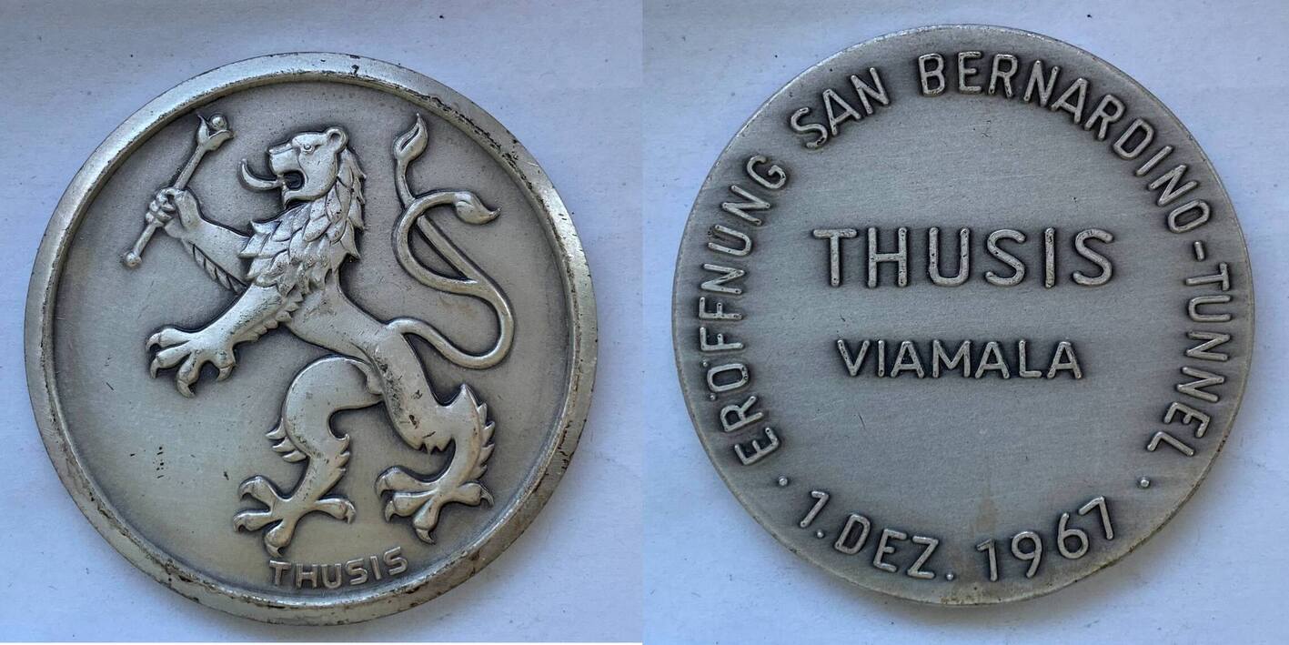 1967 Thusis_Viamala_Eröffnung San Bernardino Tunnel | MA-Shops