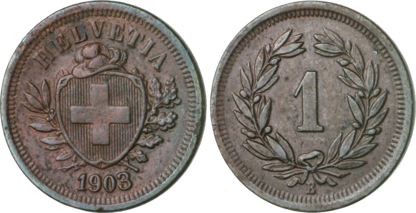 Schweiz 1 Rappen 1903 B ss-vz | MA-Shops